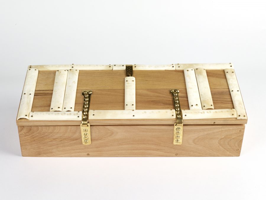 Reproduction Wooden Box · Vikings in the East Midlands