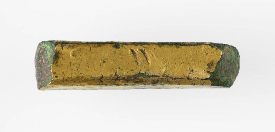 Forged Hack-gold Rod (CM 595-2010) · Vikings in the East Midlands