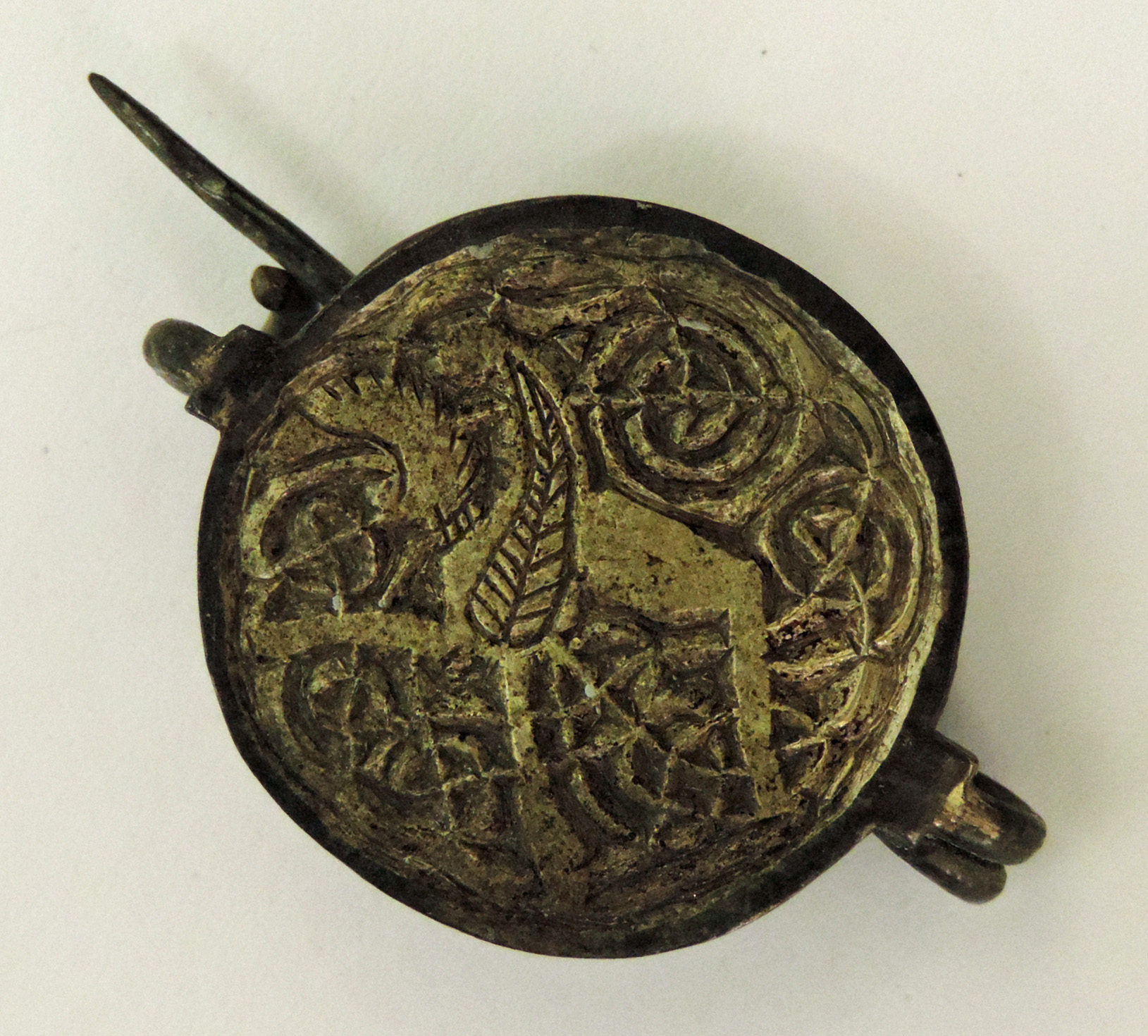 Silver Gilt Brooch (1989-58/7224) · Vikings in the East Midlands
