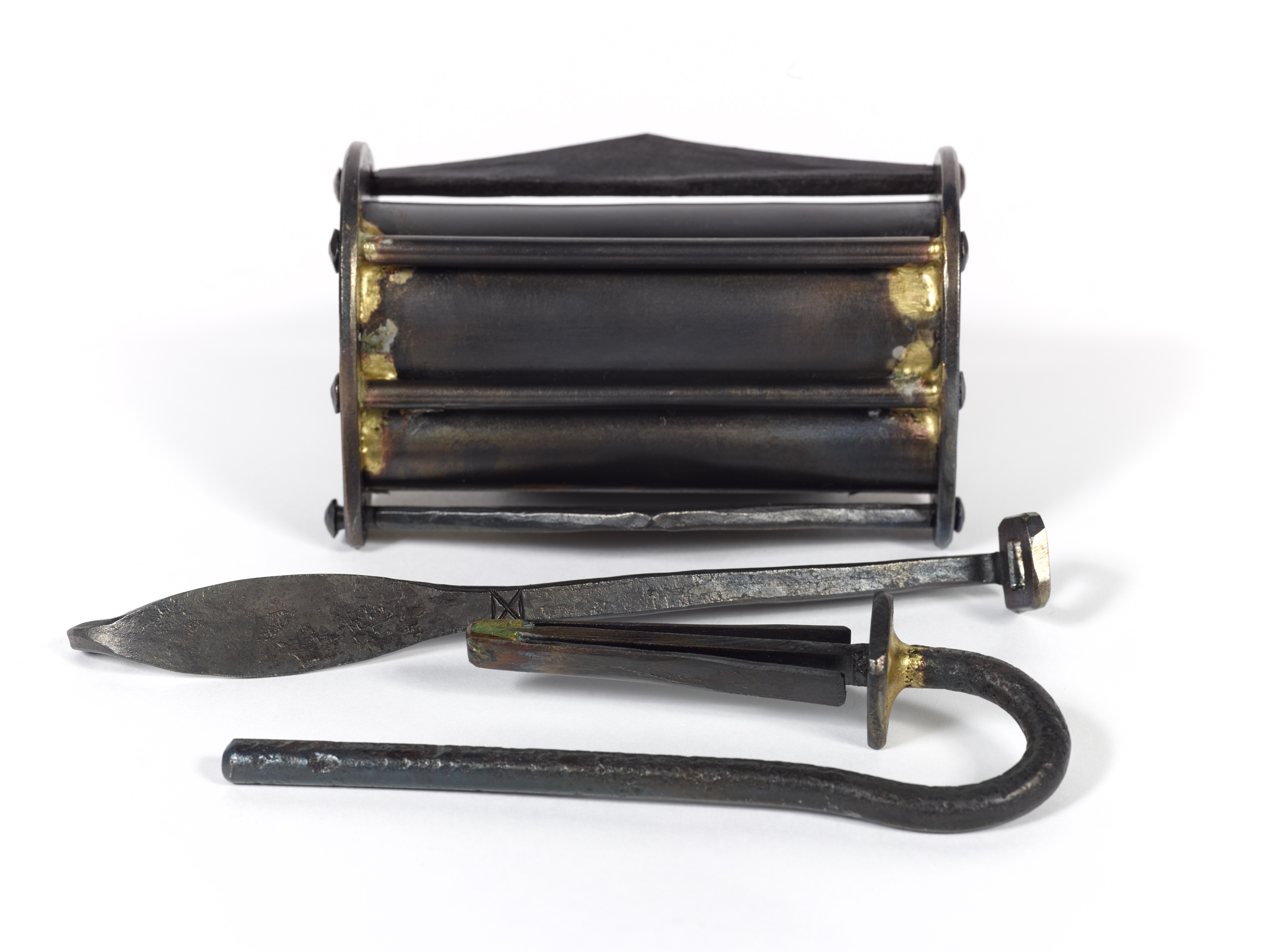 Reproduction Iron Padlock · Vikings in the East Midlands