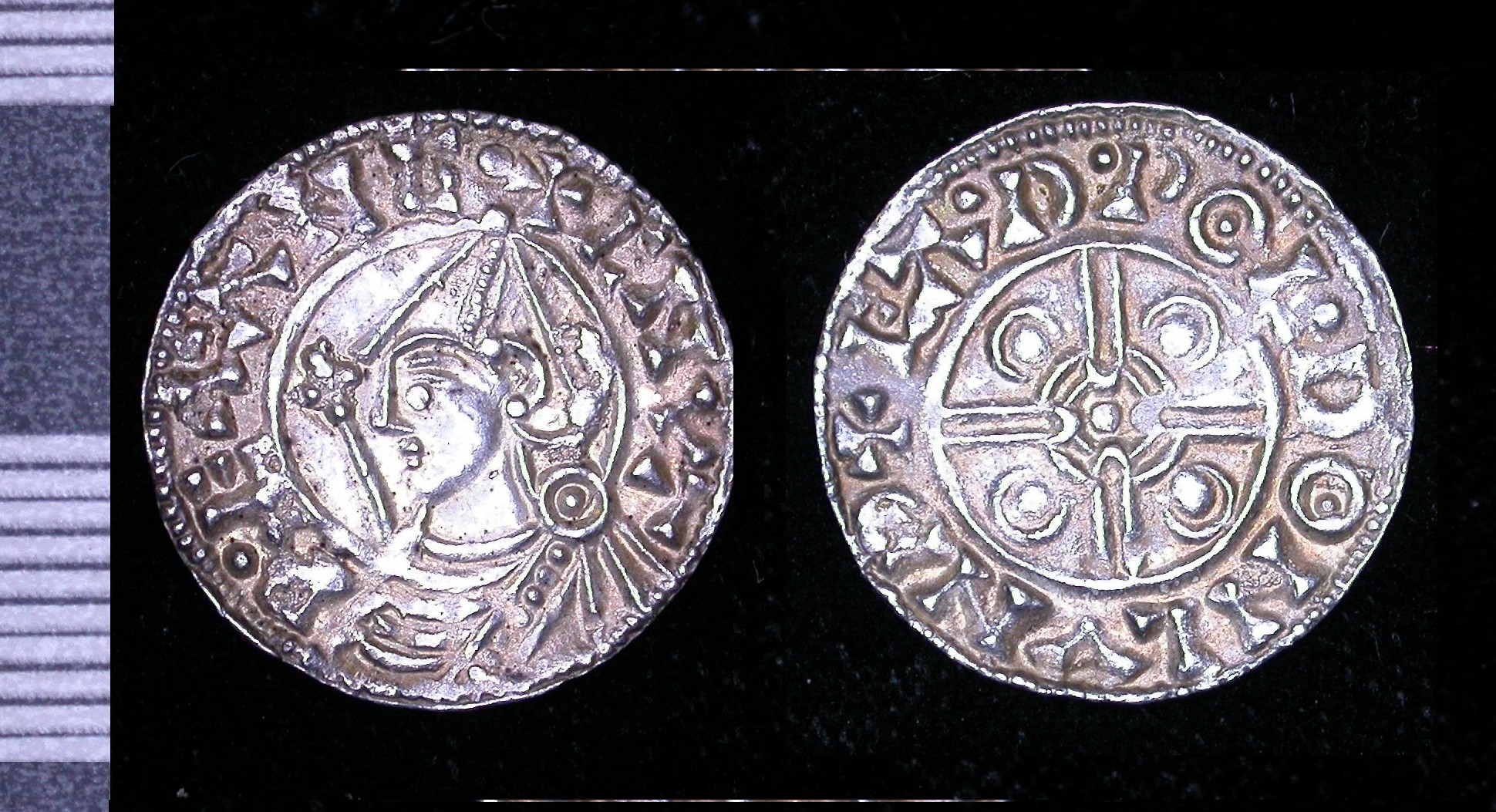 Coin of Cnut the Great (LEIC-3E8CC4) · Vikings in the East Midlands