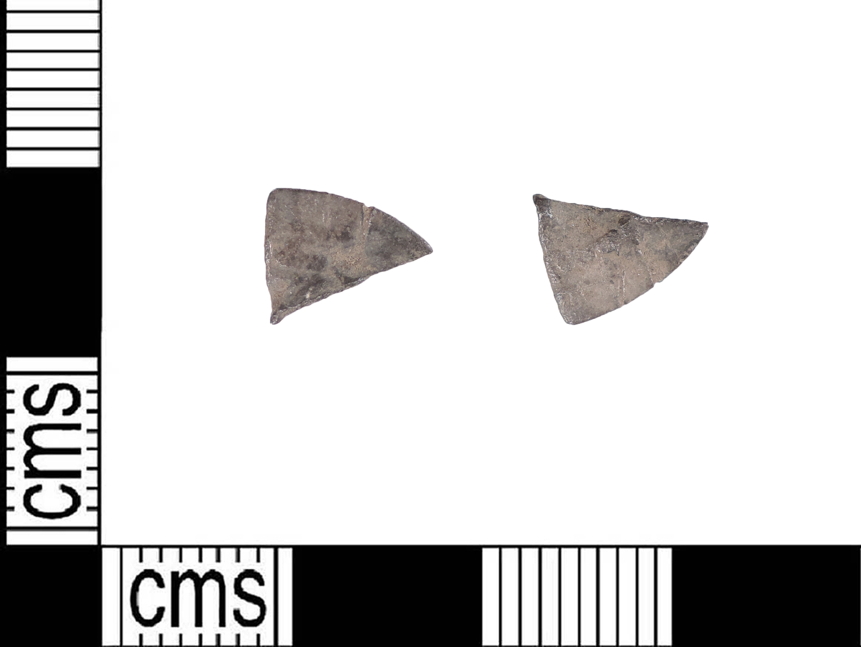 Arabic Dirham Fragment (LIN-5F318A) · Vikings in the East Midlands